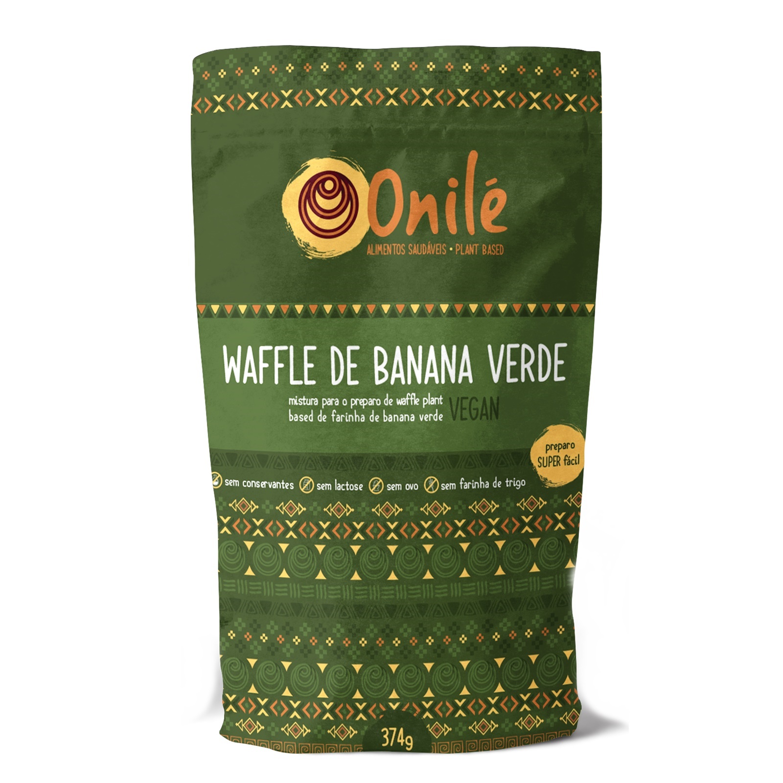 Waffle Com Farinha de Banana Verde! - Onilé Alimentos